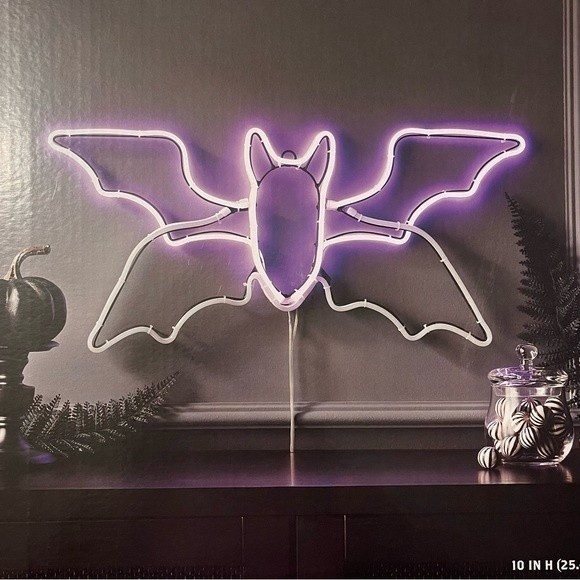 Target | Holiday | New Purple Led Animated Bat Wall Or Window Display ...